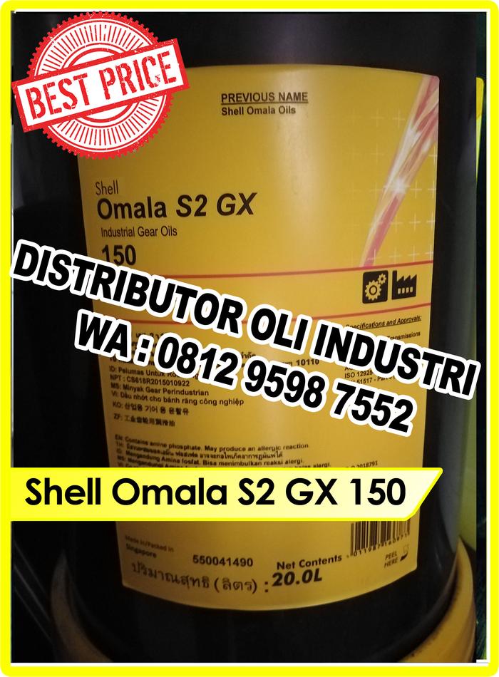 Jual SHELL OMALA S2 G / GX 150 ( OLI GEARBOX - ISO VG 150 ) - Kota ...