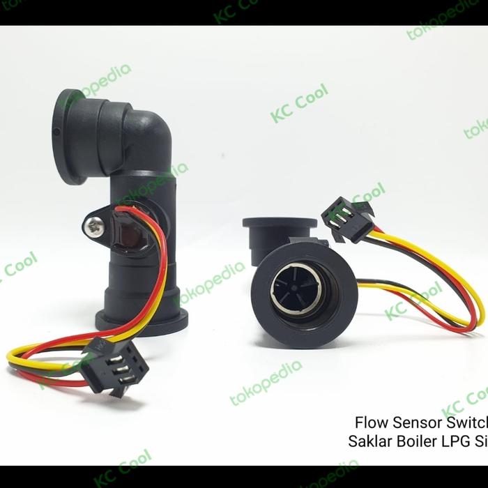 Jual Flow Sensor Switch Saklar Aliran Air Water Heater Siku - Jakarta ...
