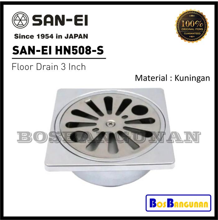 Jual Floor Drain SAN-EI HN508-S / Saringan Got SAN-EI HN 508-S 3 Inch - Kota Bandung ...