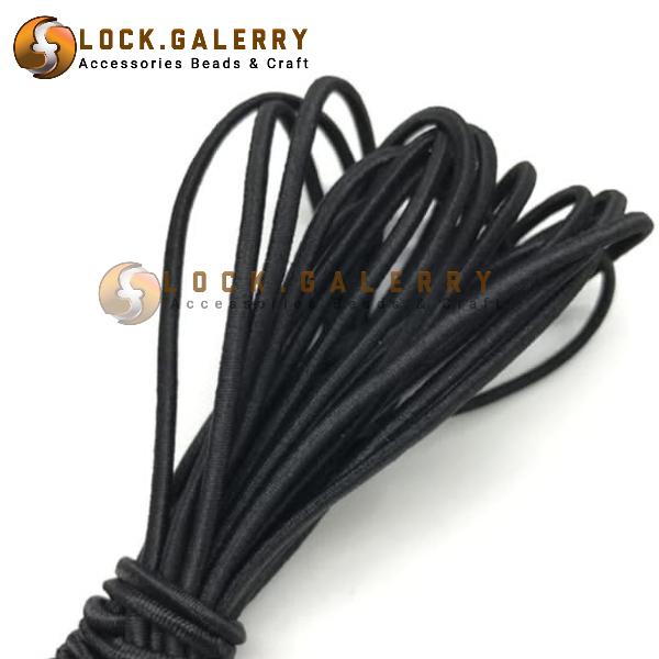 Promo [ Per Meter ] Tali Elastis 2.5mm Sengkelit Tali Karet String ...