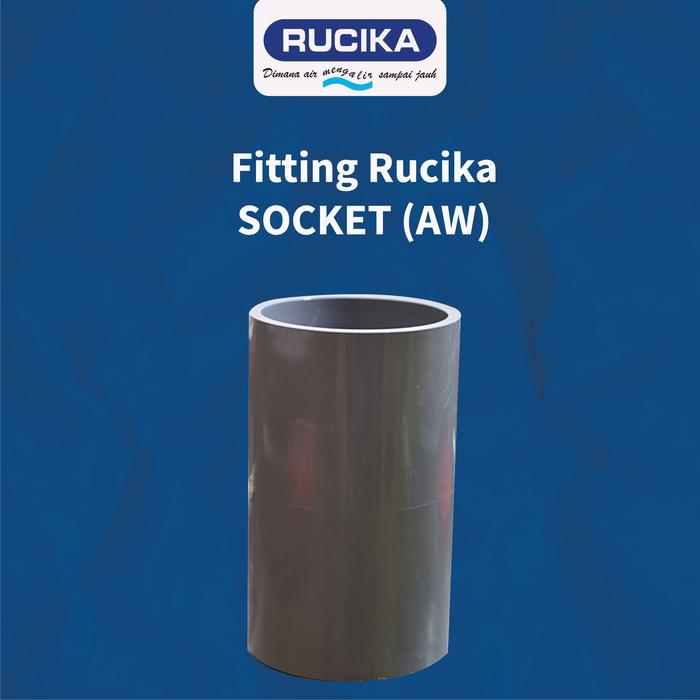 Jual Fitting Rucika/Sambungan Pipa/Socket/Sock (AW) - 1 1/2" - Kota ...