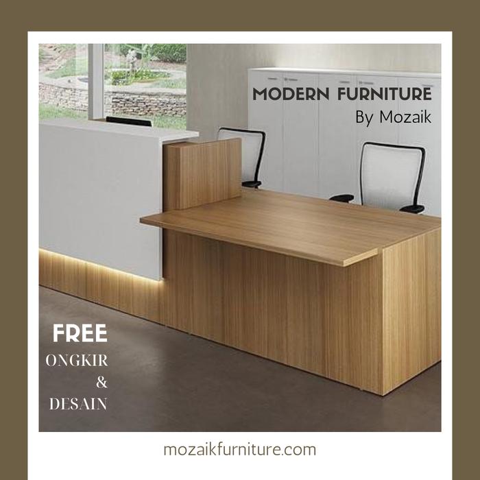 Jual Custom Meja Resepsionis Kantor Murah Jakarta - Jakarta Timur ...