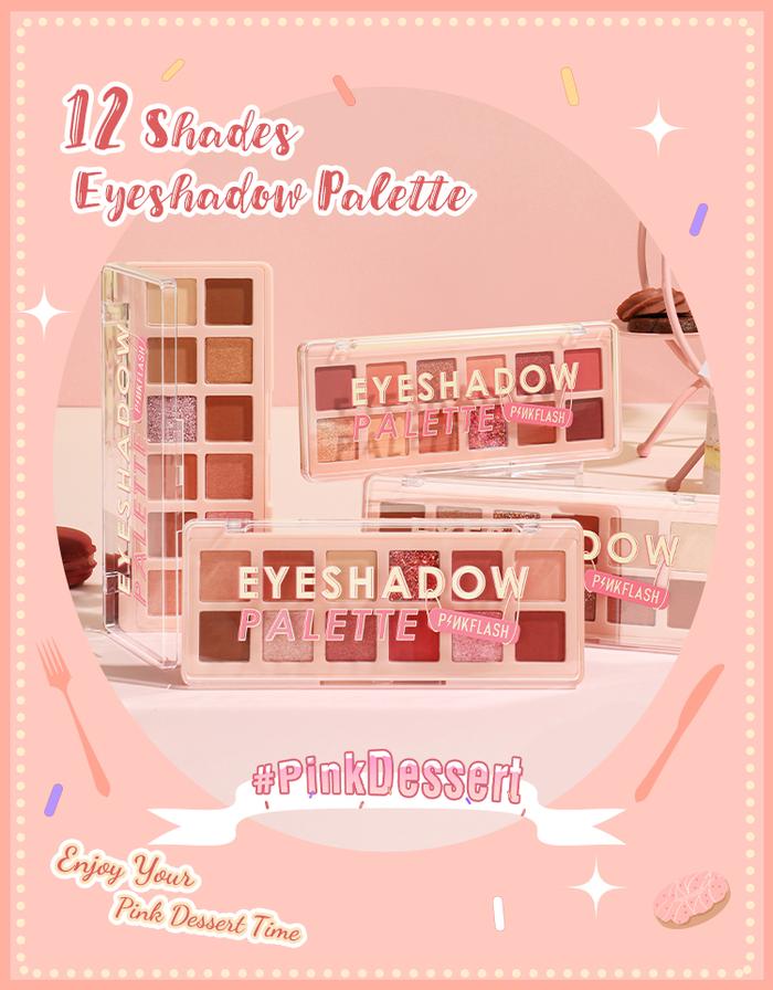 Jual Pinkflash Pf-e15 Por Touch Eyeshadow Palette 12 Colors Di Seller ...