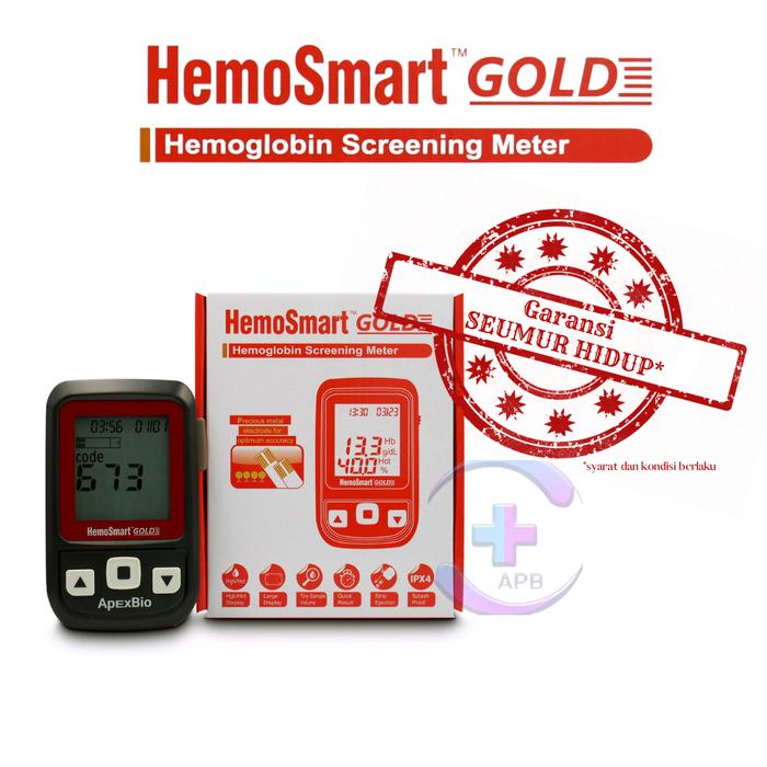 Jual Alat Ukur Hemoglobin Darah HEMOSMART GOLD Hemoglobin Screening ...