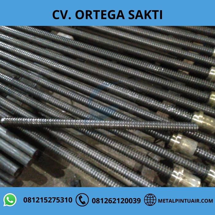 Jual as drat diameter 2" panjang 1 meter dg ulir ganda - Kab. Klaten ...