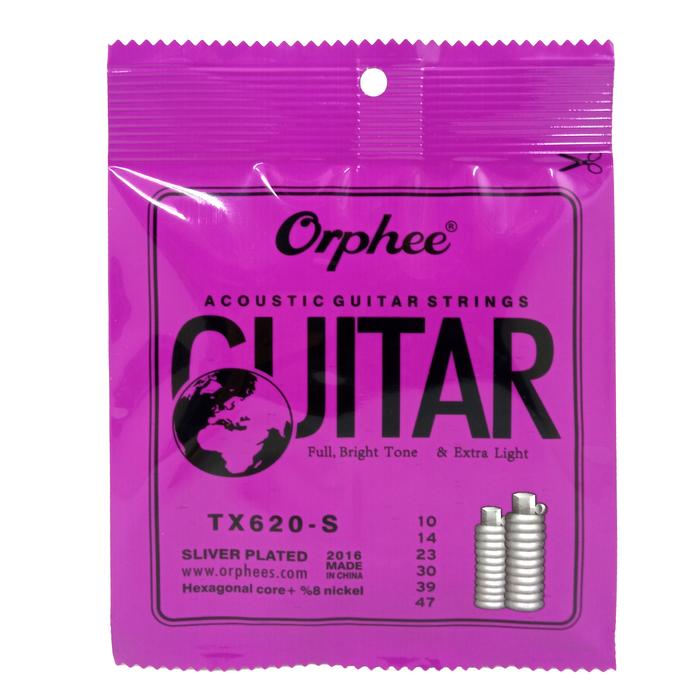 Promo Orphee TX620-S 10-47 Senar Gitar Akustik String Silver Plated ...
