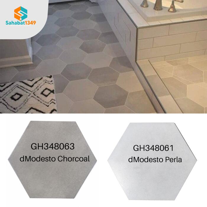 Jual Roman Hexagonal dModesto Series Keramik Lantai 34 x 39 - Kota ...