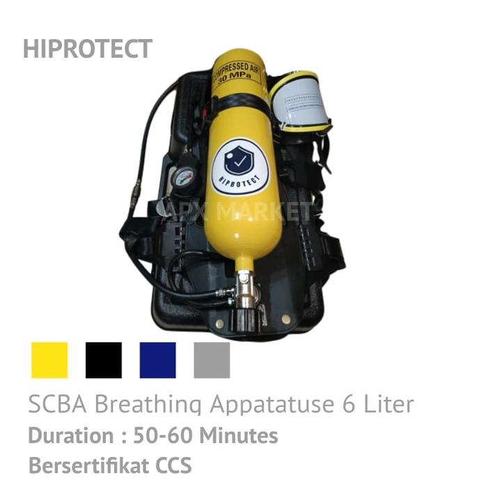 Jual SCBA BREATHING APPARATUS - 6 LITER MERK HIPROTECH - Kota Surabaya ...