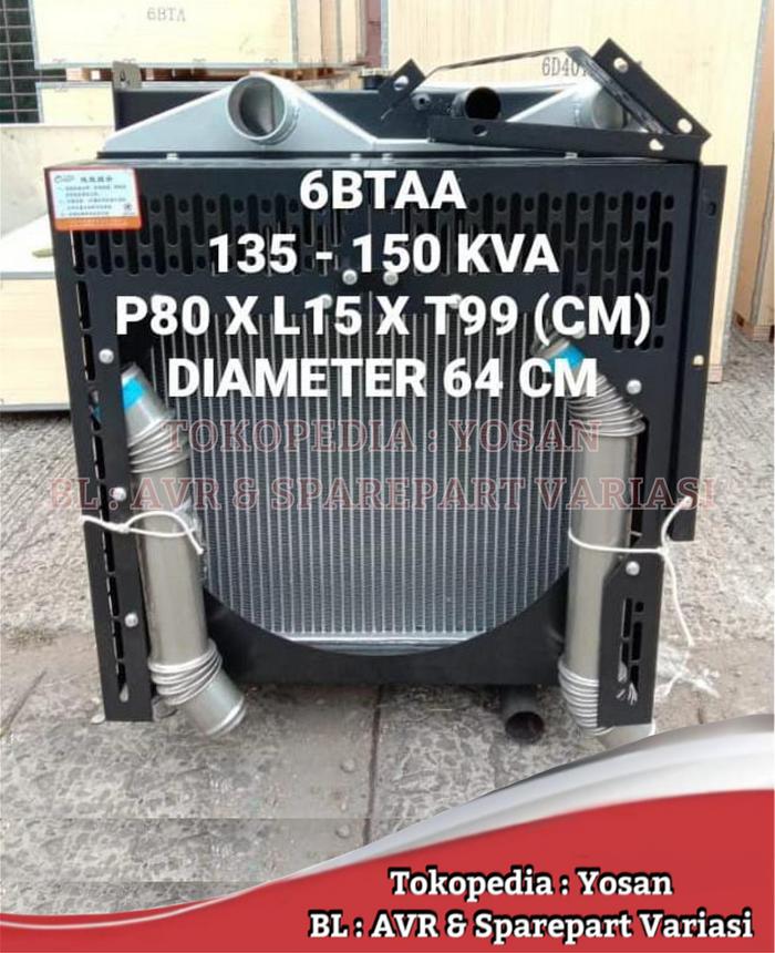 Jual RADIATOR CUMMINS 6BTAA INTERCOOLER GENSET ALAT BERAT - Jakarta ...