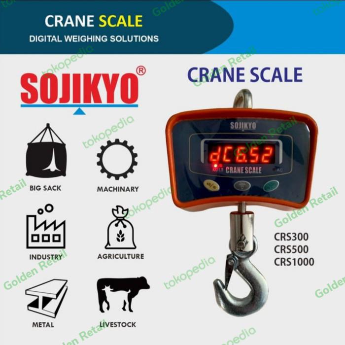 Jual Timbangan Gantung Digital Sojikyo Crane Hanging Scale 1 Ton 1.000 ...