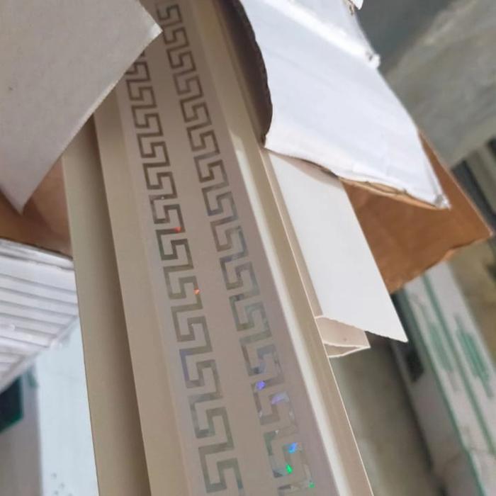 Jual Lis plafon pvc profil samping / List plavon profil pvc - zigzag ...