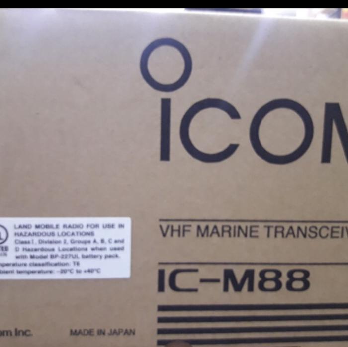Jual HT icom M88 VHf marine IS - Jakarta Barat - Ferdi Rumah navtech ...