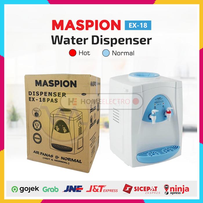 Jual Water Dispenser Maspion EX 18 Pas Galon Atas Portable Hot Normal ...