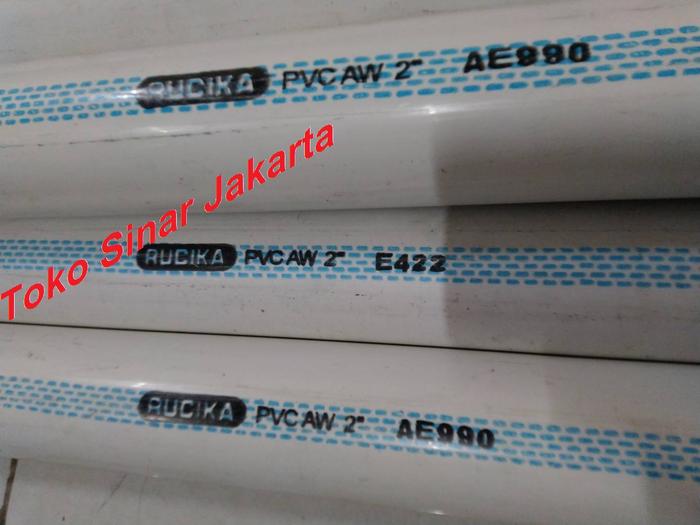 Jual Pipa Air PVC Paralon RUCIKA AW TEBAL 2 Inch Atau 2" PERMETER - Kab ...