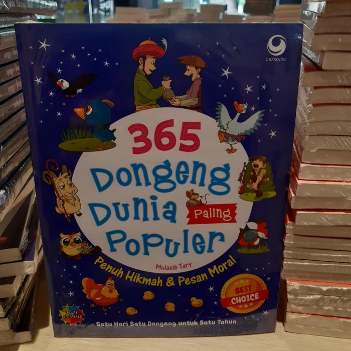 Jual Buku 365 Dongeng Dunia Paling Populer Mulasih Tary - Jakarta Barat - Showroom Books | Tokopedia