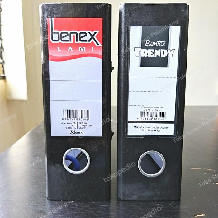 Jual ORDNER UKURAN 1/2 FOLIO MERK BANTEX DAN BENEX - Kota Palembang ...