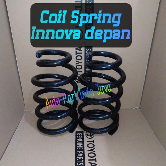 Jual 1 set 2pcs Coil Spring innova depan / per keong innova depan ...