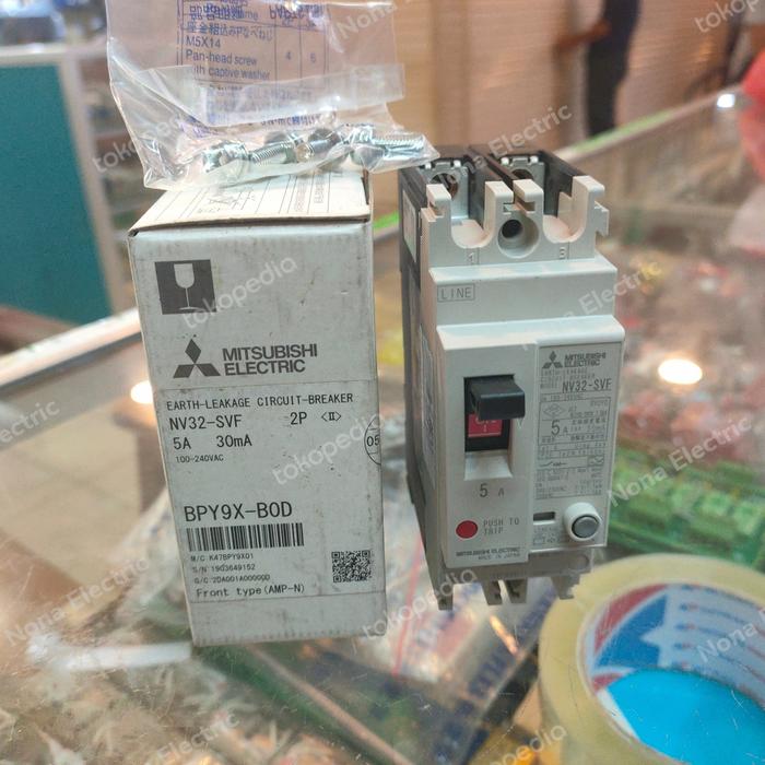 Jual Mitsubishi NV33-SVF 2P 5A 30mA ELCB - Jakarta Barat - Nona ...