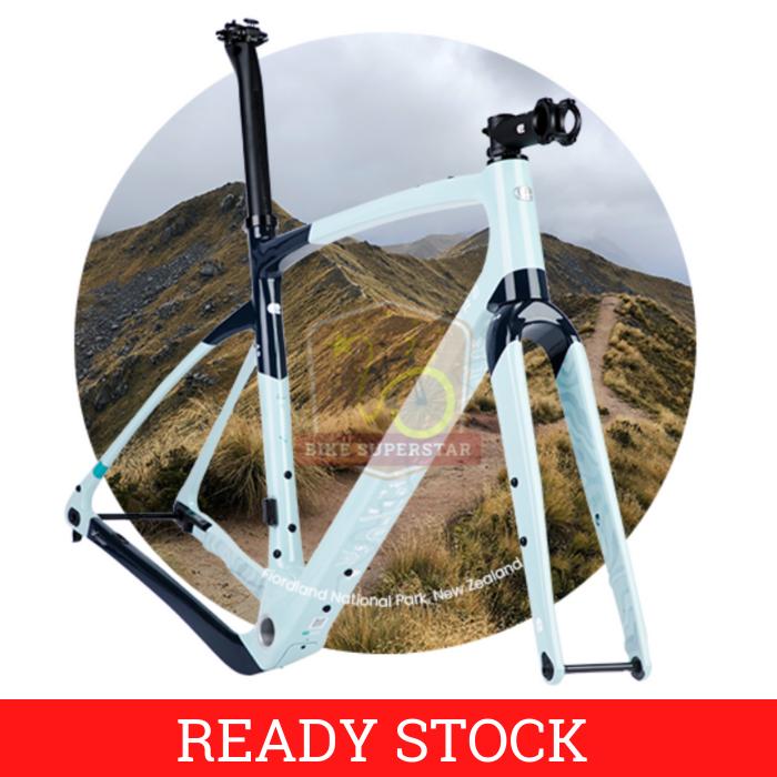 Jual Frameset Chapter 2 AO Sky + Blue (Aotearoa) - XS Disc Brake - Kab ...
