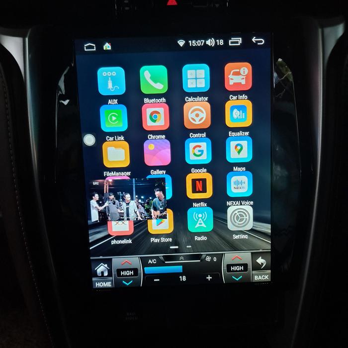 Jual headunit android tesla tomiko | all new fortuner | Ram6gb rom ...