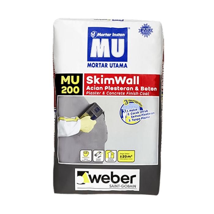 Jual Mortar Utama MU 200 SkimWall Acian Plester dan Beton - Kota ...