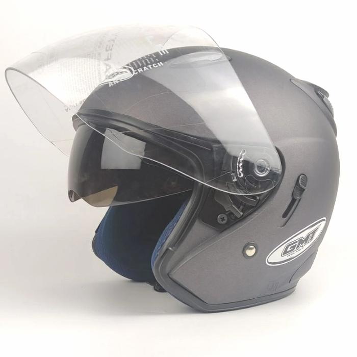 Promo GMT Helm Motor SNI Half Face Double Visor Original Model Super ...