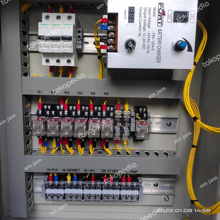 Jual AMF CONTROL-PANEL PKG GENSET-MODUL AUTO START SMARTG3N 1790N-relay ...