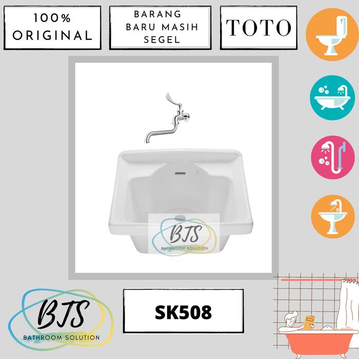 Jual Laundry sink TOTO SK 508/ SK508/SK 508 full set sanitari rumah ...