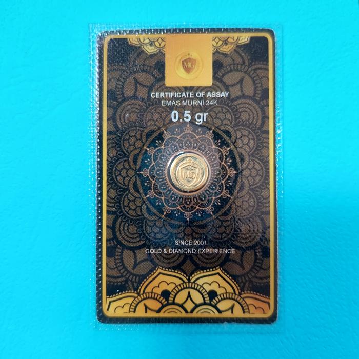 Jual EMAS MINI GOLD MAS MINI GOLD 0.5 GRAM 0,5 GRAM BLACK SERIES - Kota ...