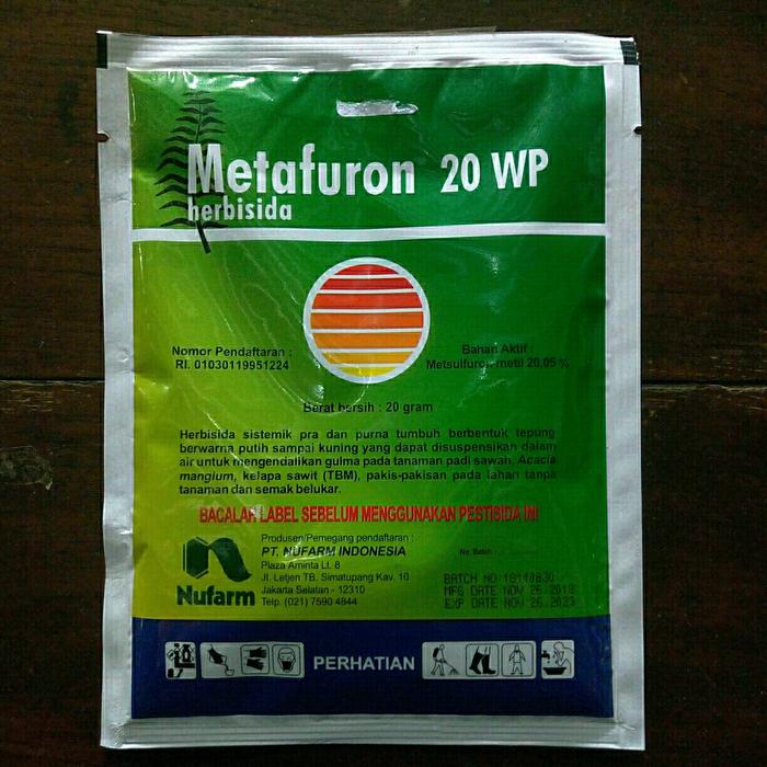 Jual Metafuron 20 wp /20 gr Racun rumput di tanaman padi - Kab. Batang ...