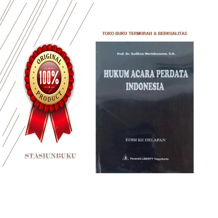 Jual BUKU ORI - HUKUM ACARA Perdata INDONESIA Sudikno Mertokusumo ...