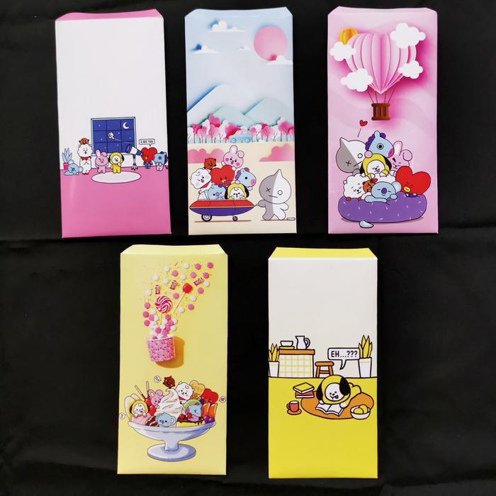 Jual BT21 Amplop Angpao Envelope BTS Lucu Cute 02 - Kota Semarang ...