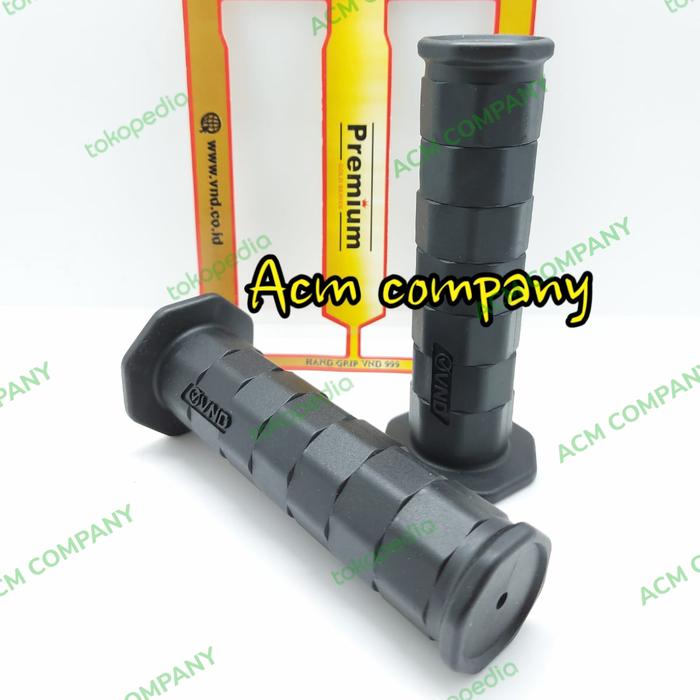 Jual Handgrip Grip VND Premium Model Daytona Black Series Universal ...