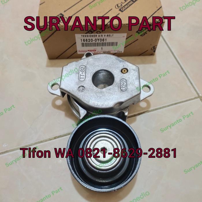 Jual Tensioner Assy V Belt Fan Belt Toyota Yaris 2014 Up(Original ...