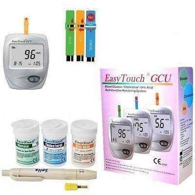 Jual Easy Touch GCU // Easytouch Alat cek gula darah, kolesterol, asam ...