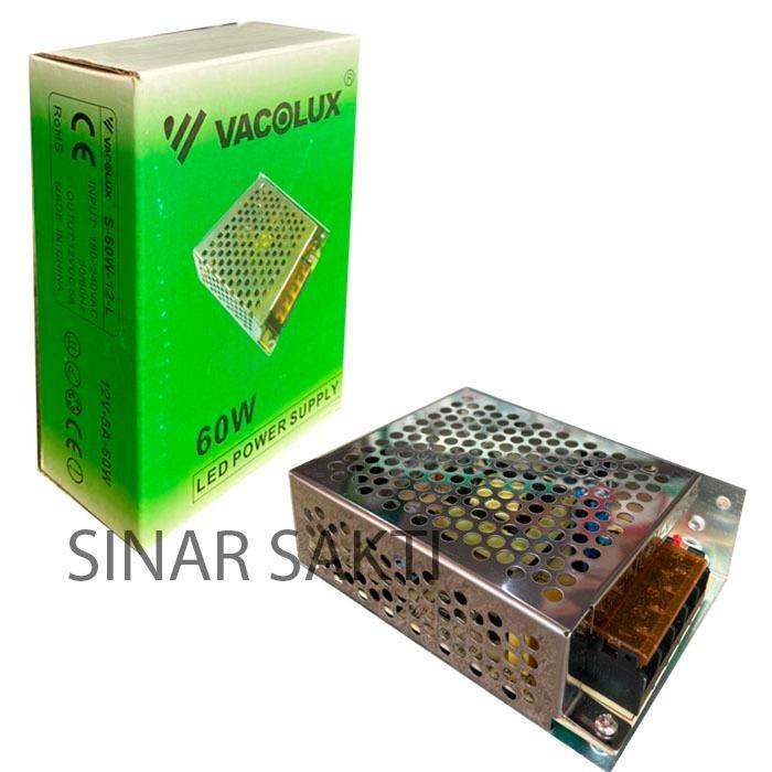 Jual Vacolux Travo Led Strip 5A Power Supply 5 Ampere Led Strip Vacolux ...