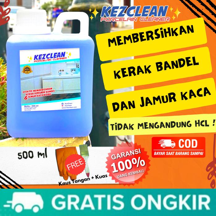 Jual Pembersih Kaca Kamar Mandi Kerak Besi dan Jamur Kaca kezclean ...