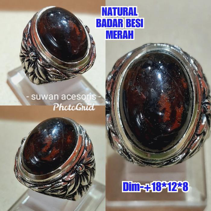 Jual BATU BADAR BESI MERAH NEMPEL MAGNET ASLI - Kota Semarang - arjuna ...