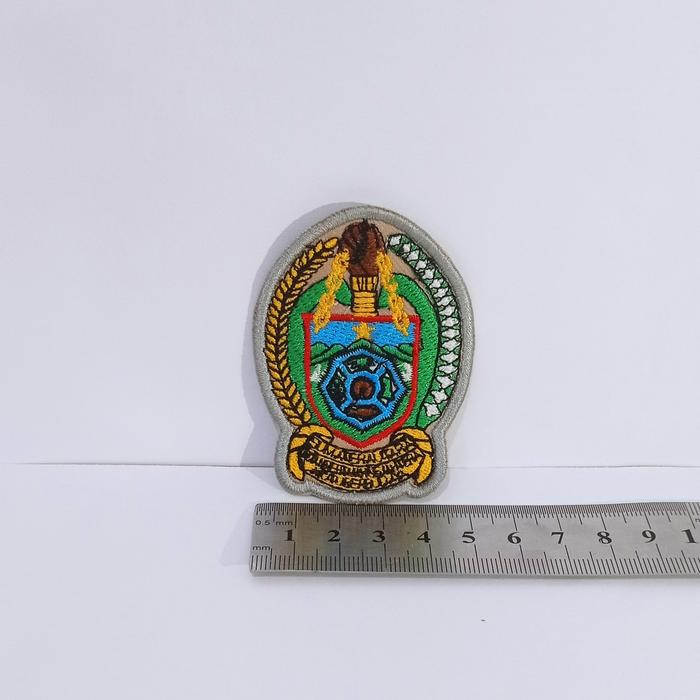 Jual logo emblem patch bordir provsu (provinsi sumatera utara) - Kota ...