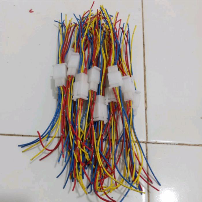 Jual socket kabel 6 pin soket connector 6 pin universal - Kab. Bogor ...