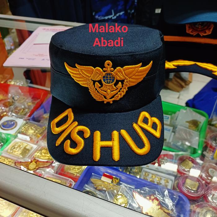 Jual TOPI KOMANDO DISHUB WING + TULISAN DISHUB - Jakarta Pusat - Malako ...