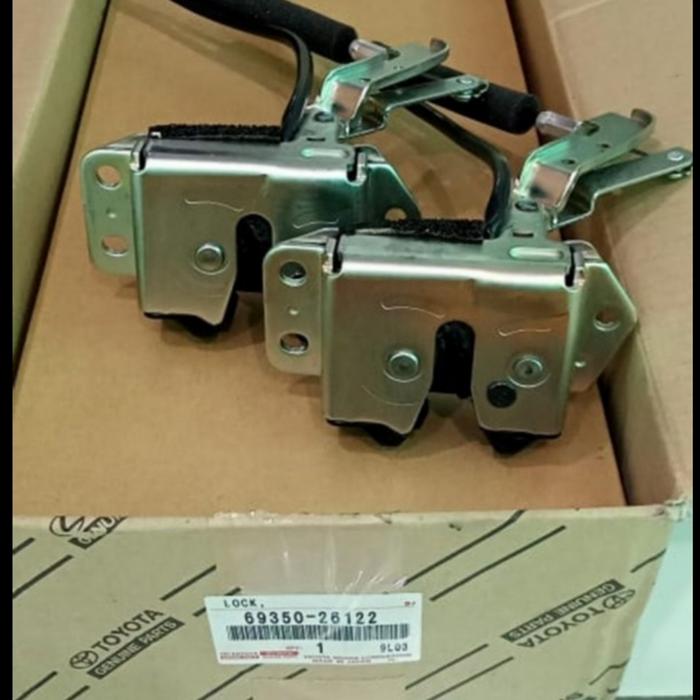 Jual dor lok bagasi pintu belakang Hiace Commuter 69350-26122 ORI ...