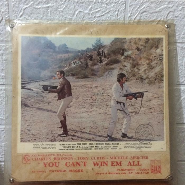 Jual Poster jadul film jadul 1970 charles bronson asli usa - Kota ...