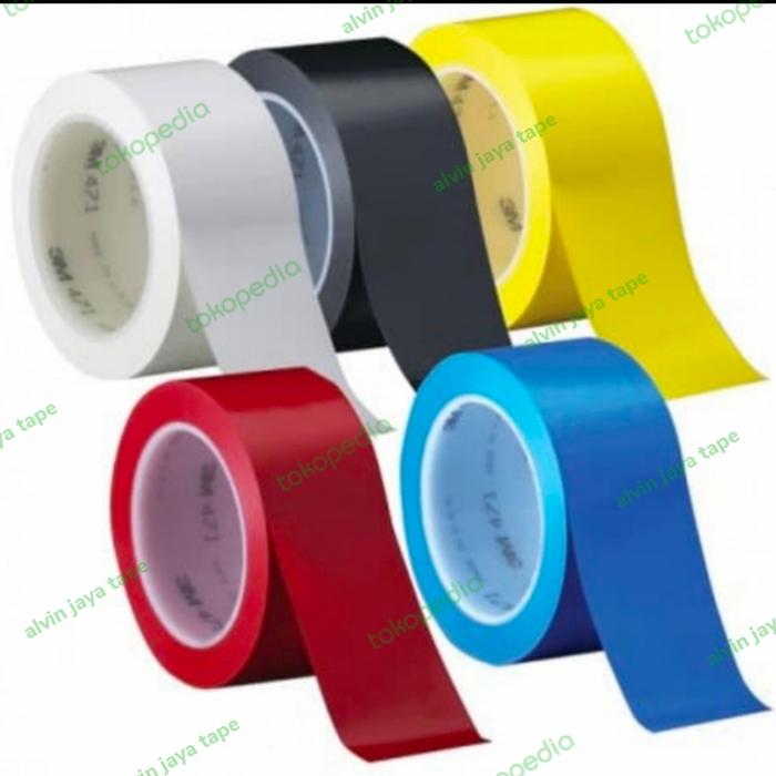Jual 3M 471 Lakban Lantai-Floor Marking-Vinyl Tape - Kota Tangerang - alvin jaya tape | Tokopedia