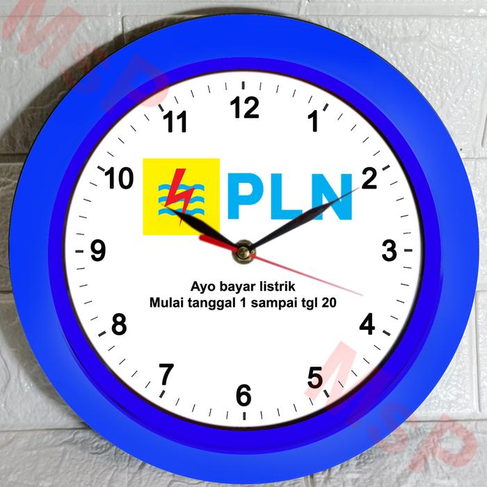 Jual JAM DINDING PROMOSI CUSTOM SOUVENIR GRATIS DESAIN & CETAK LOGO ...