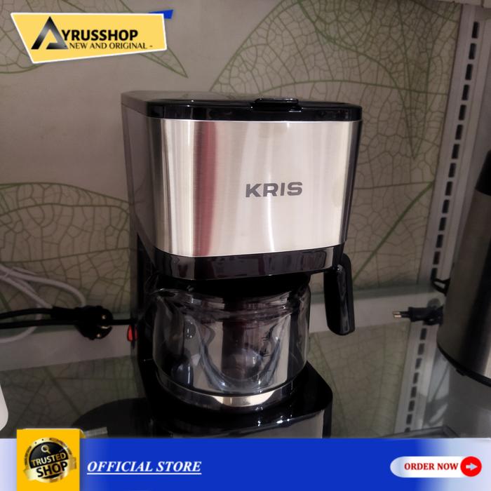Jual Coffee Maker Kris Mesin Pembuat Kopi Drip 0.75L Black/Hitam - Kota ...