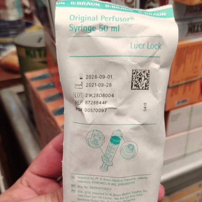 Jual B Braun Original Perfusor Syringe 50 ml - Jakarta Timur - Basana ...