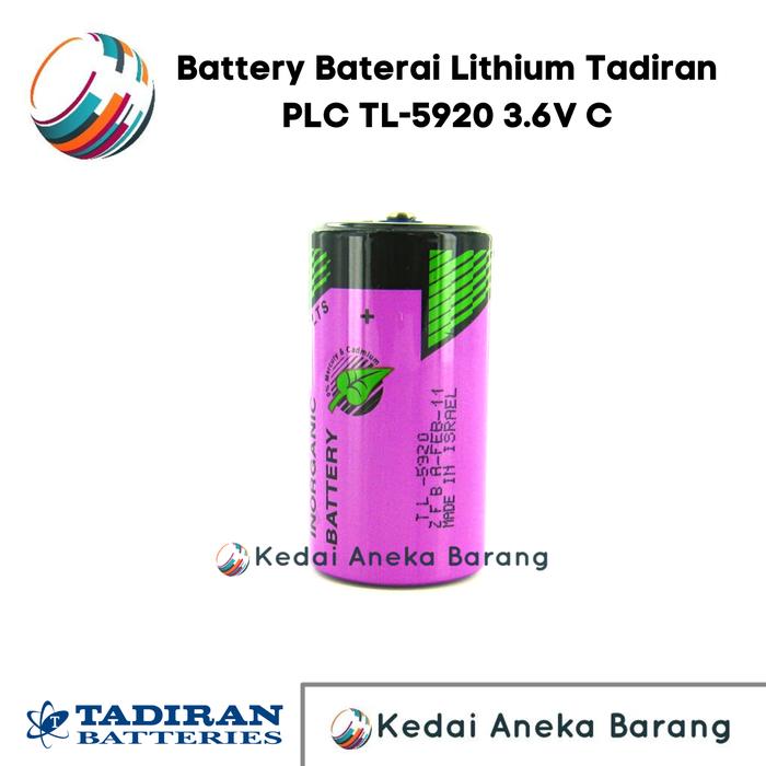 Jual Battery Baterai Lithium Tadiran PLC ER26500 TL-5920 SL-2770 3.6V C ...