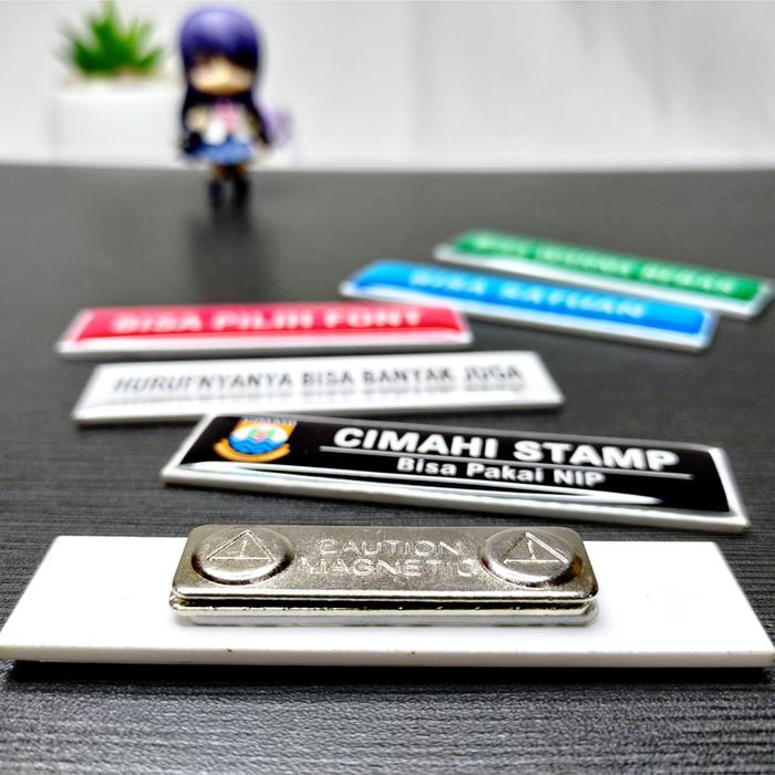 Jual PAPAN NAMA MAGNET / NAMETAG MAGNET - Magnet, Warna Lain - Kab ...