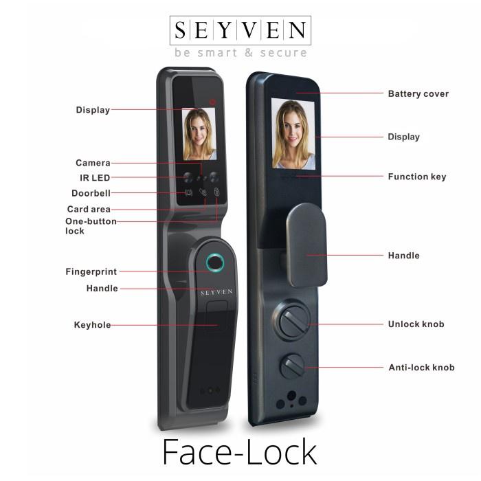 Jual Smart Door Lock Seyven | Face-Lock - Kota Makassar - Laksana Elang ...